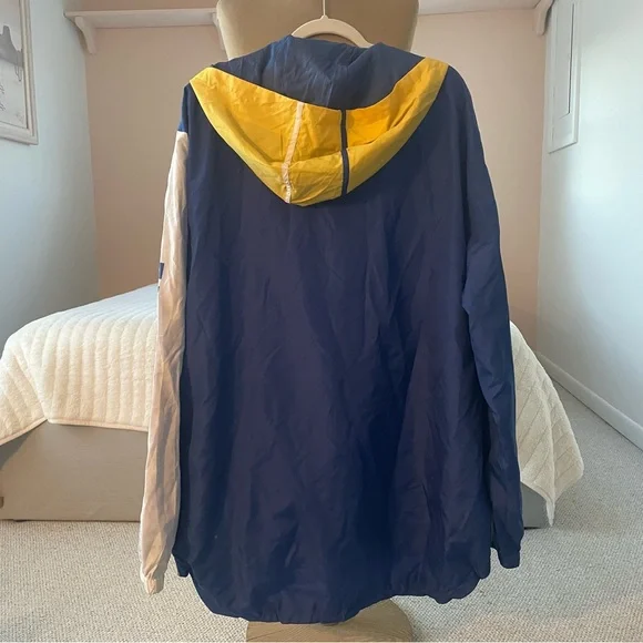 Jackets & Coats | Retro Encrypted Oversized Windbreaker Size 4x | Poshmark